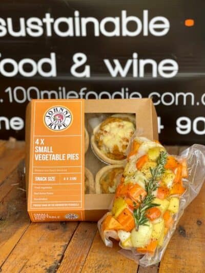 4 Johnny Ripe Individual Vegetable Pies with Roasting Vegetables – 100 ...