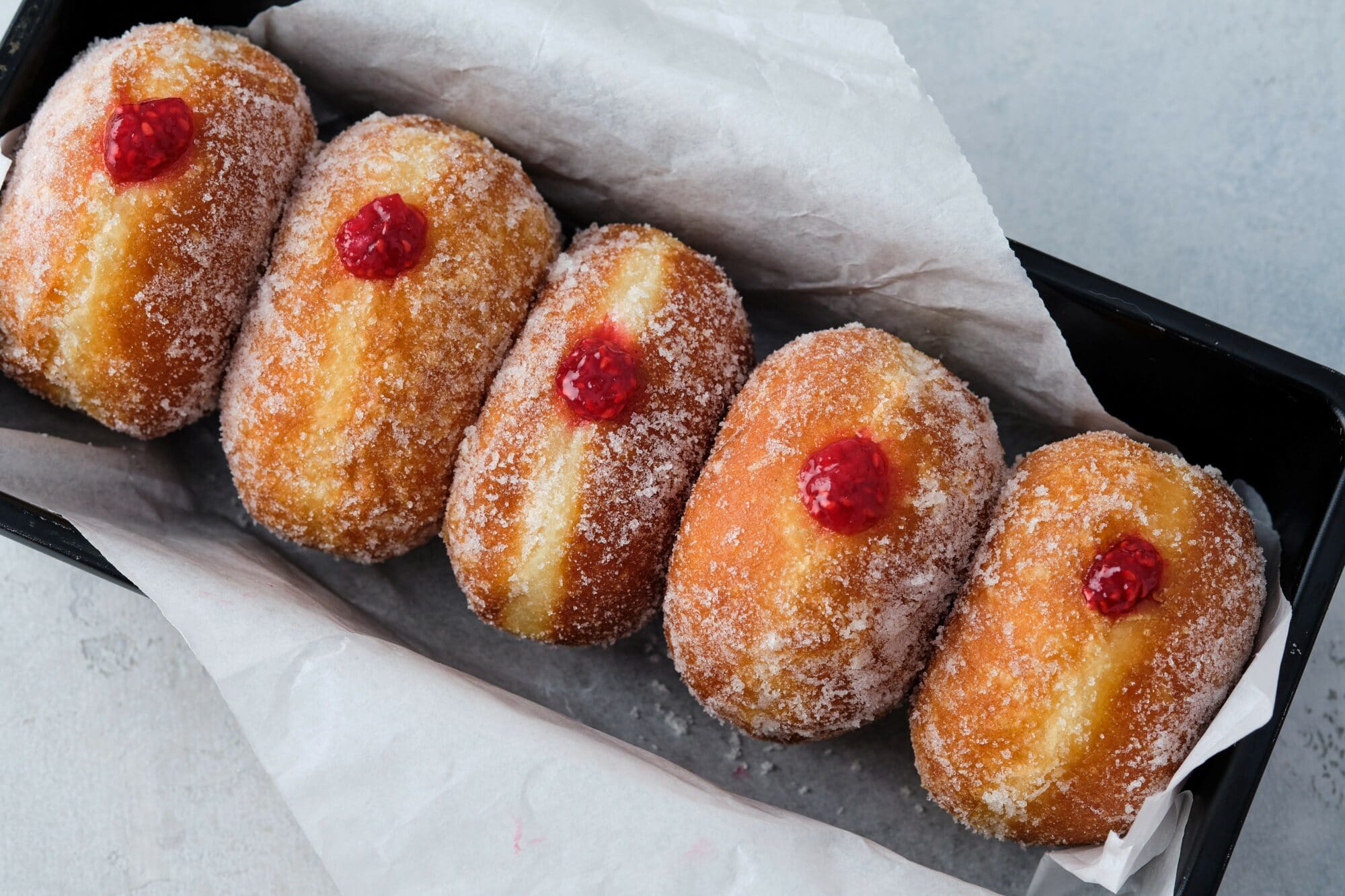 100 Mile Foodie – Raspberry Jam Doughnuts – 100 mile foodie